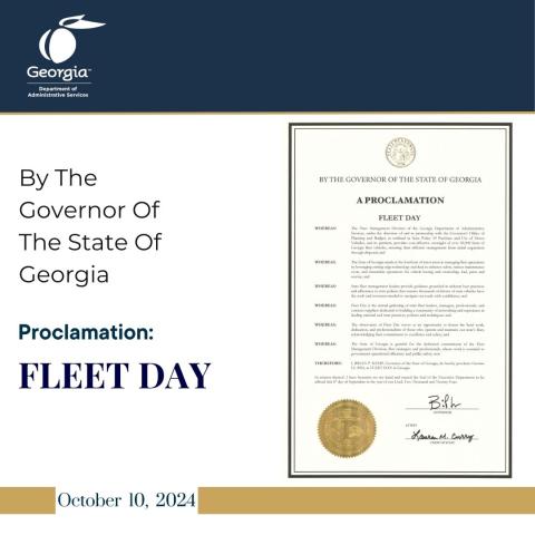 Fleet Day | Georgia Department of Administrative Services - DOAS